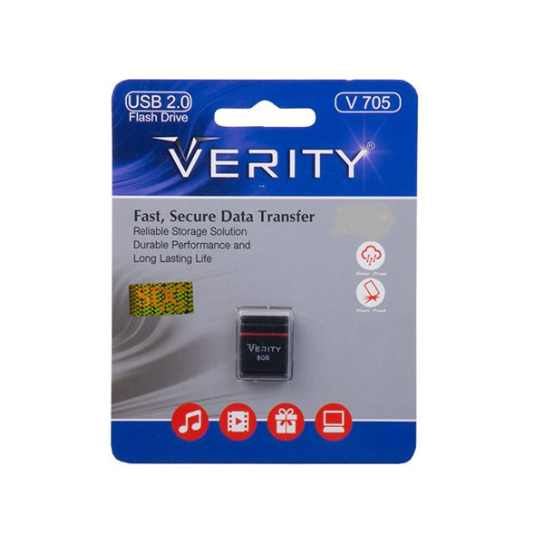 فلش مموری وریتی مدل V802 ظرفیت 8 گیگابایت - فروشگاه اینترنتی پروتاچ